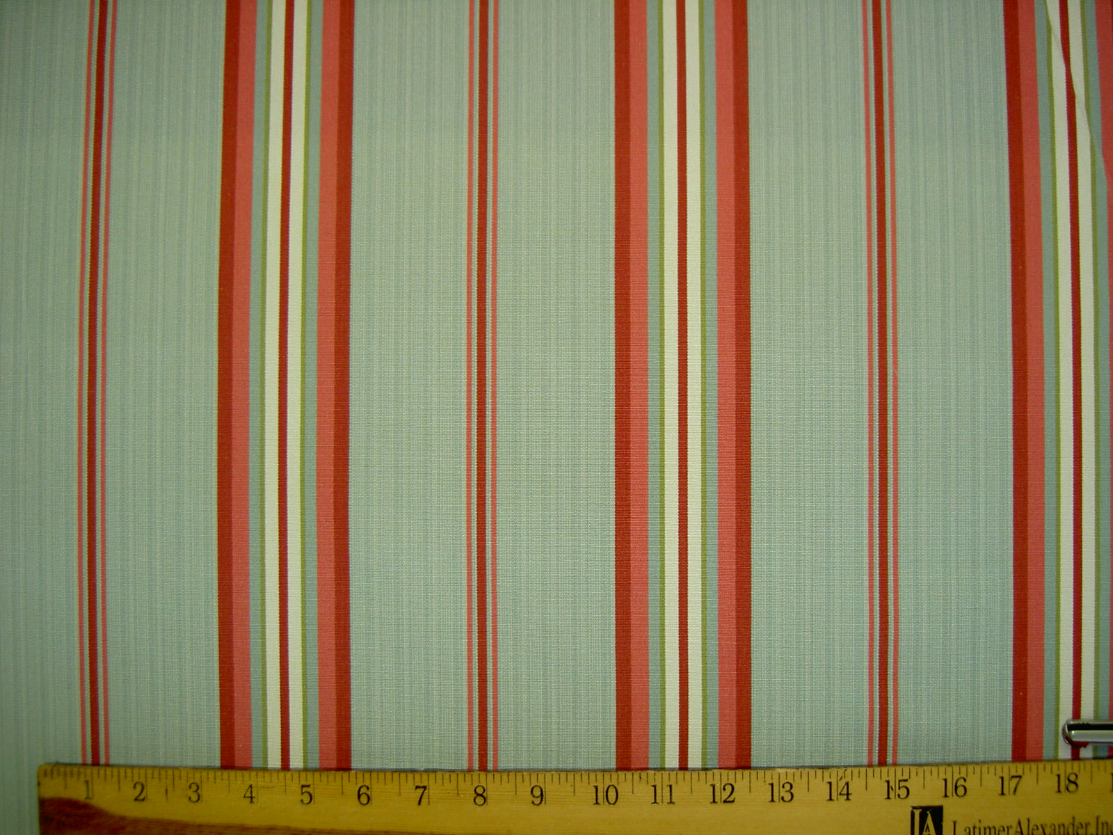 Additional Pictures of Duralee Suburban Home Fabrics Canbria Stripe ...